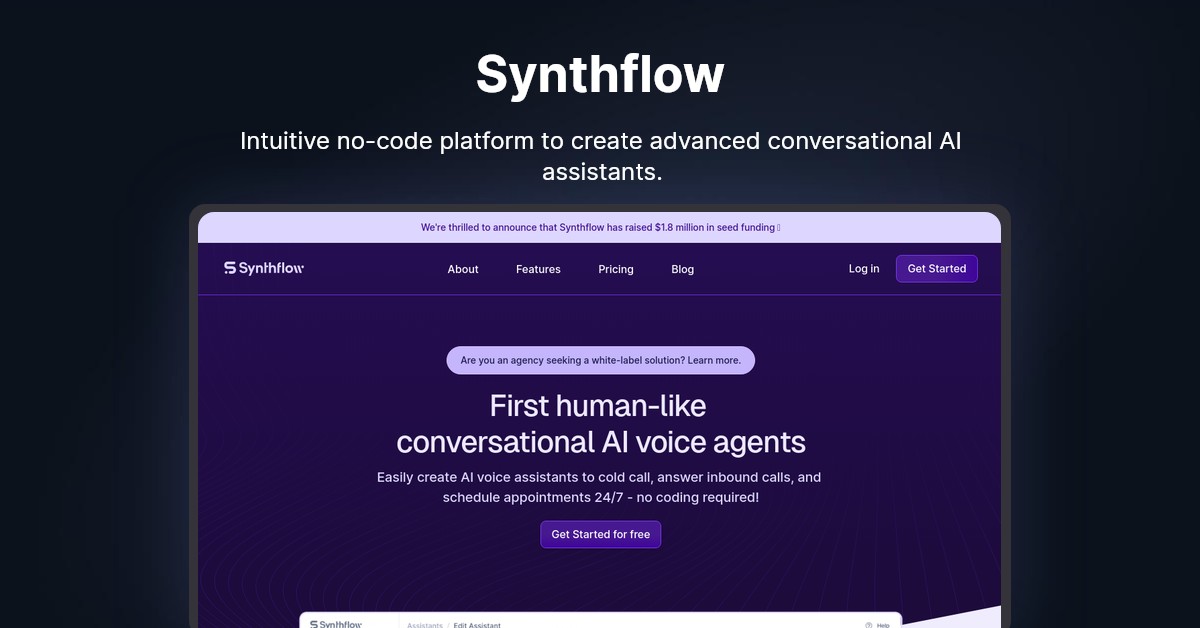 Synthflow AI: Elevate Your Business with AI Voice Assistants | Deepgram
