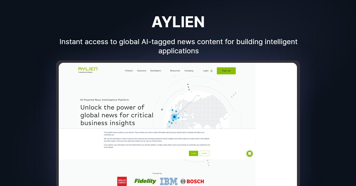 AYLIEN: AI-Powered News Intelligence Platform | Deepgram
