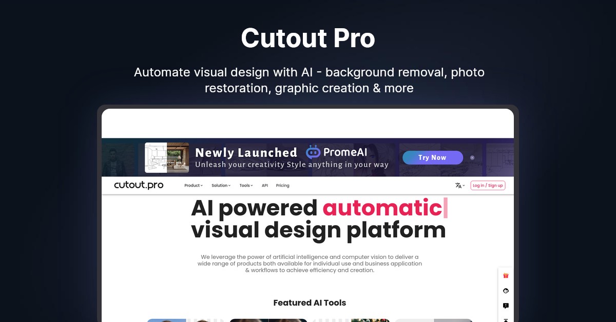 Cutout Pro: AI Powered Background Removal & Photo Editing | Deepgram