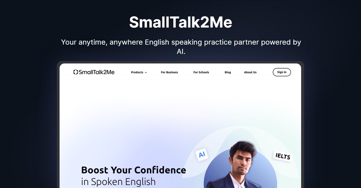 SmallTalk2Me: AI-Powered English Speaking Partner | Deepgram