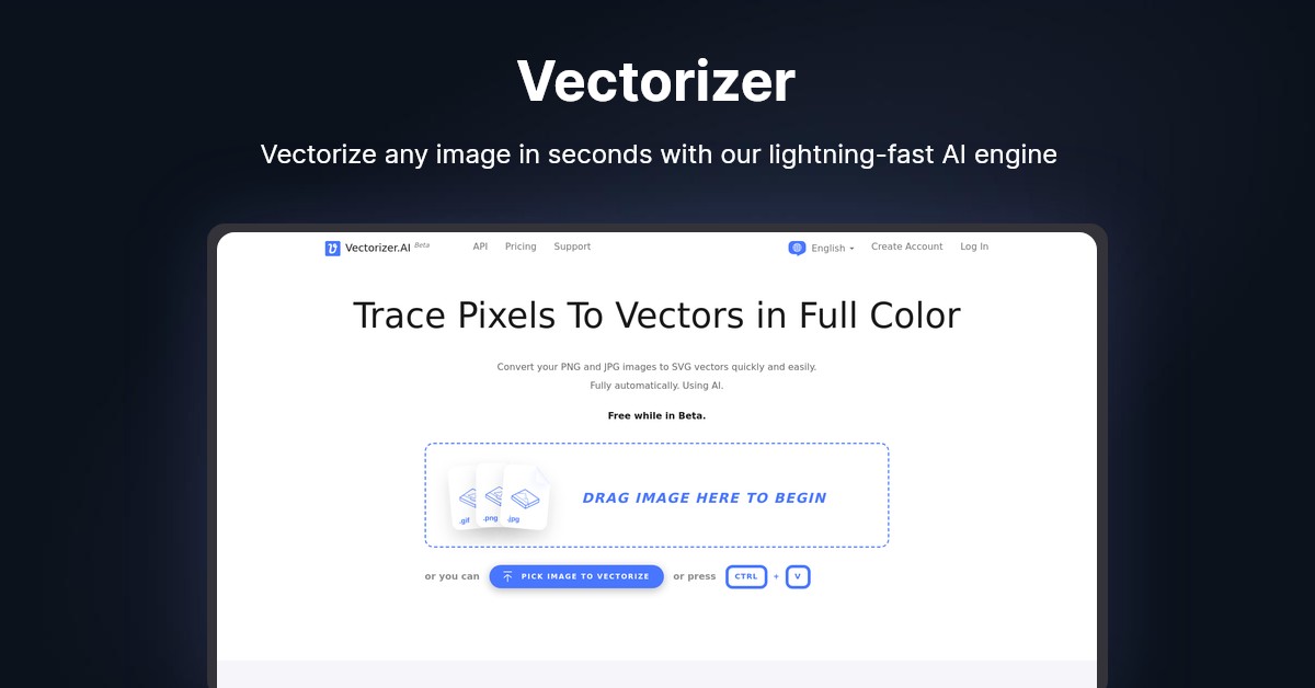 Vectorizer: AI-Powered Image Vectorization | Deepgram