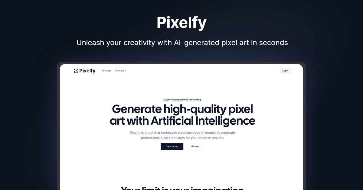 Pixelfy: AI-Powered Pixel Art Generator | Deepgram