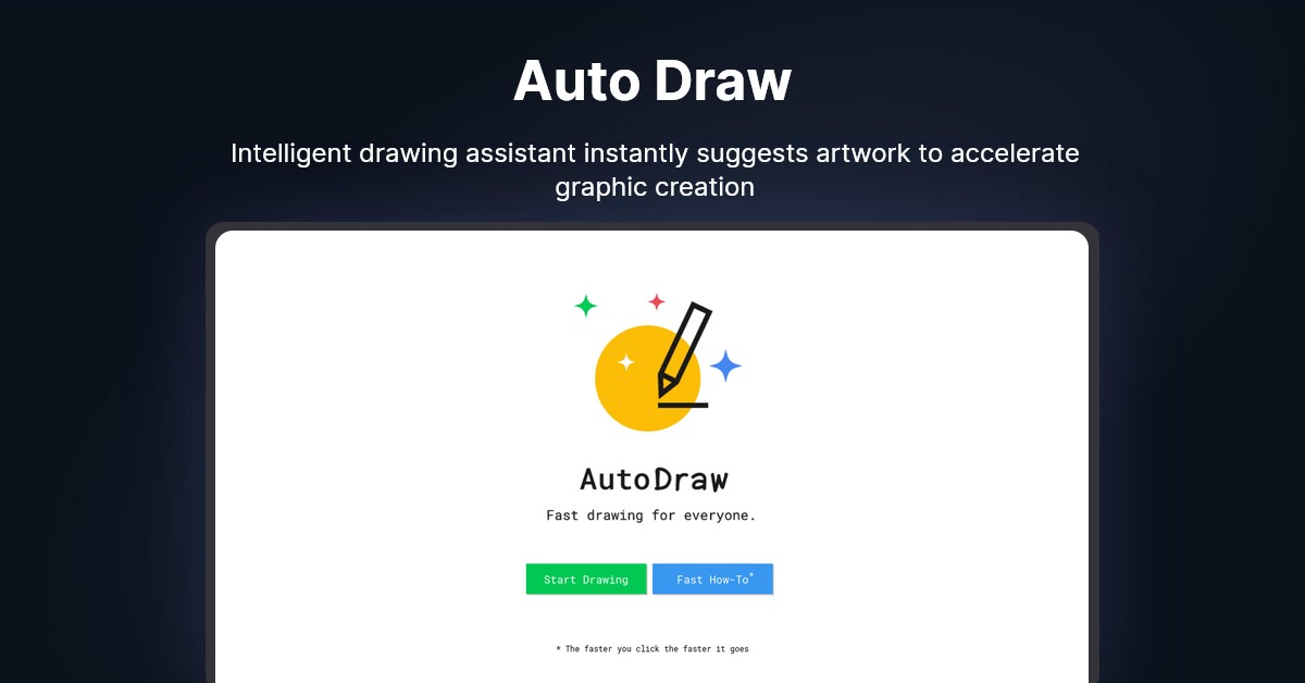 AutoDraw: AI-Powered Drawing Tool Suggests Illustrations As You Sketch | Deepgram