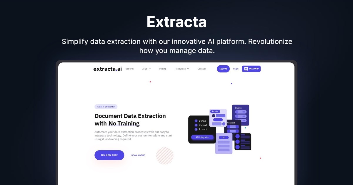 Extracta.ai: AI-Powered Data Extraction Solutions | Deepgram