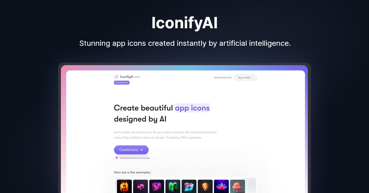 IconifyAI: AI-Generated App Icons In Seconds | Deepgram