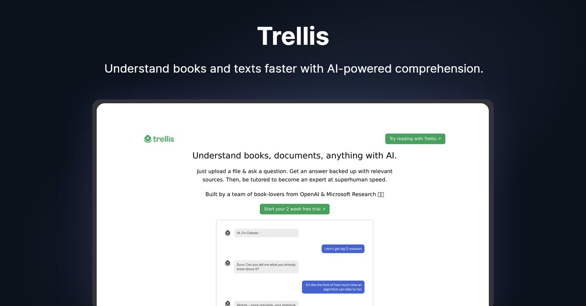 Trellis: AI-Powered Reading Comprehension & Personalized Tutoring | Deepgram