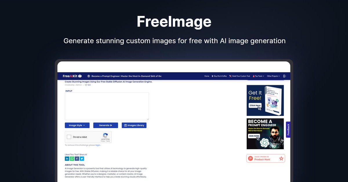 FreeImage.AI: Free AI Image Generator Using Stable Diffusion | Deepgram