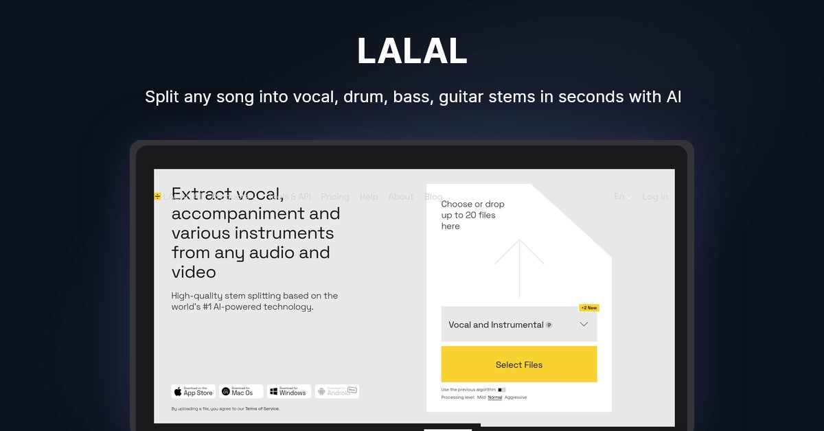 LALAL.AI: AI-Powered Stem Separation Made Easy | Deepgram