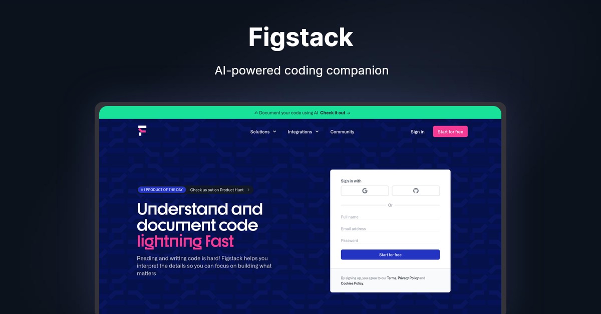 Figstack: AI-powered code understanding and documentation | Deepgram