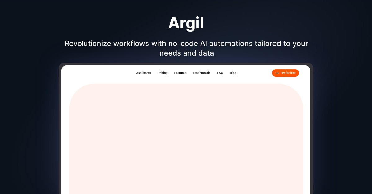 Argil: AI-Powered No-Code Automations for Enhanced Productivity | Deepgram