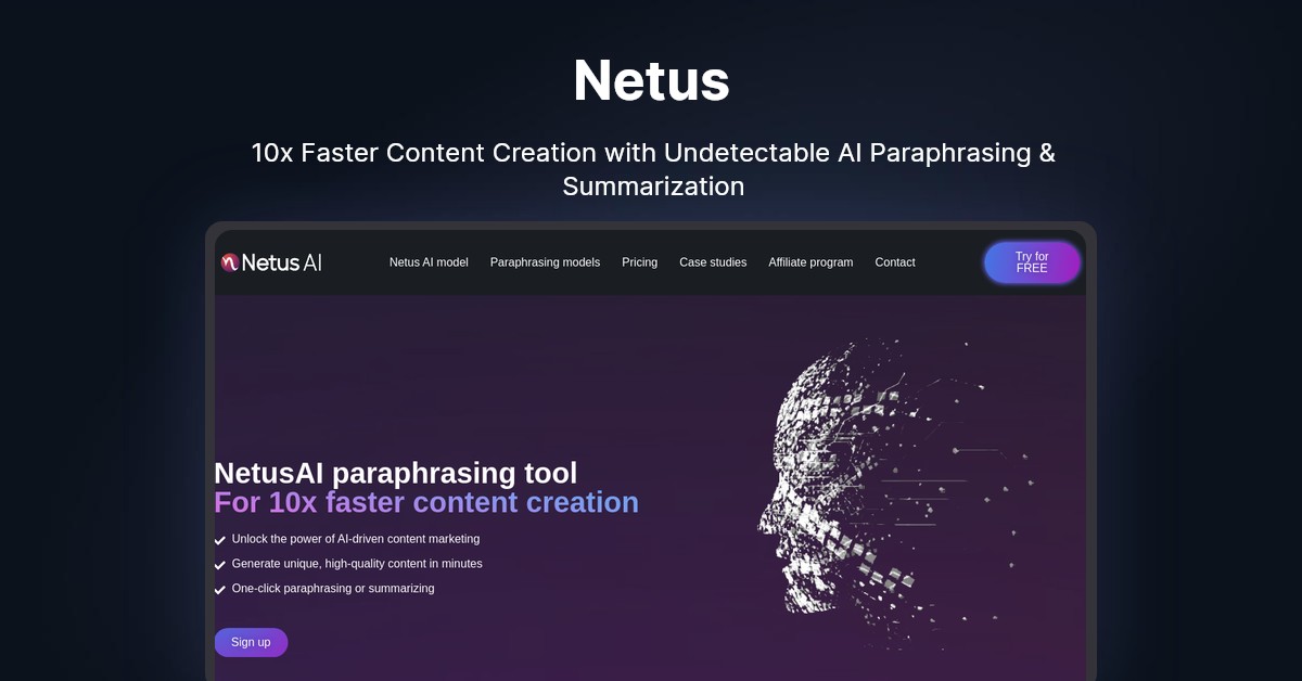 Netus AI: Revolutionary Paraphrasing & Summarization Tools | Deepgram